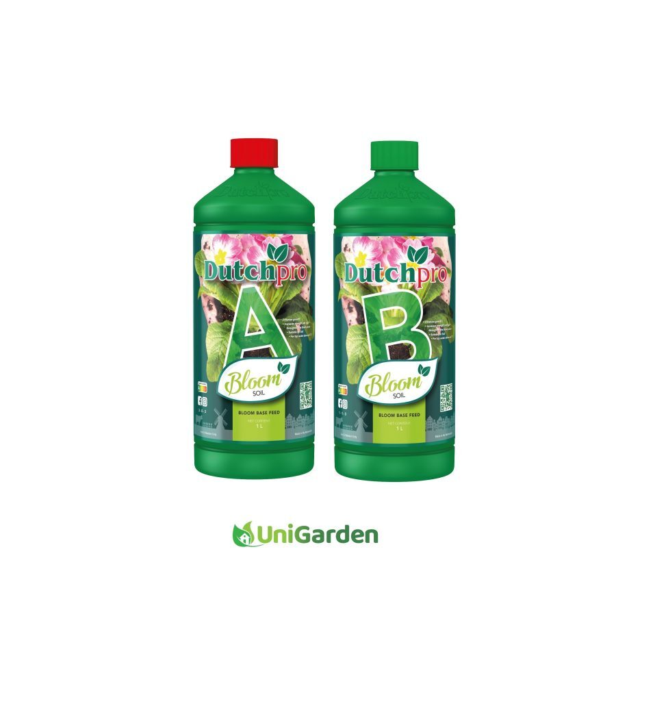 Dutch Pro Bloom Soil A&B – Bloeivoeding voor planten in aarde